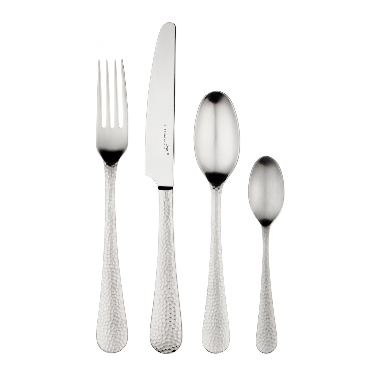 Planish Satin 24 Piece Cutlery Set - Charingworth Cutlery